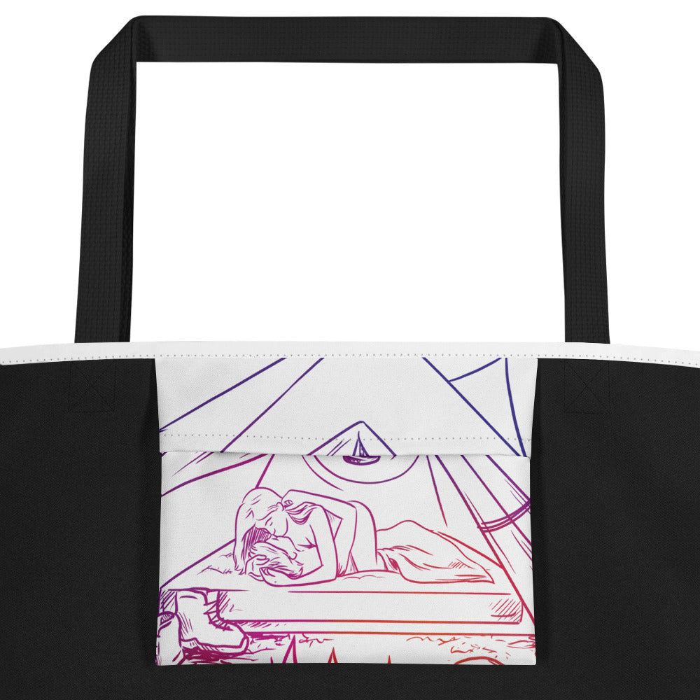 Camp Cuddle Large Tote Bag – Pollia Design